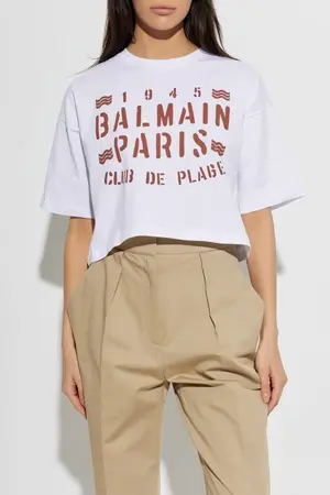 Balmain Short Oversized T-shirt