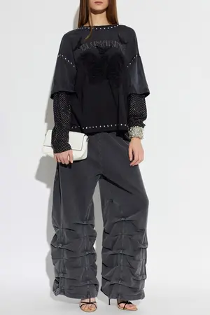 Blumarine Embellished Layered Top