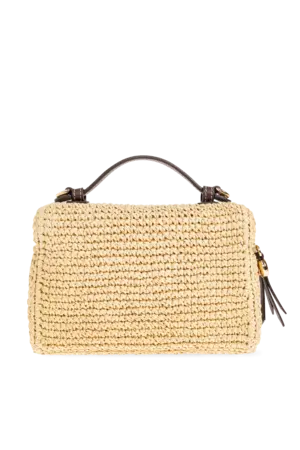 Tory Burch Straw Slim Handbag