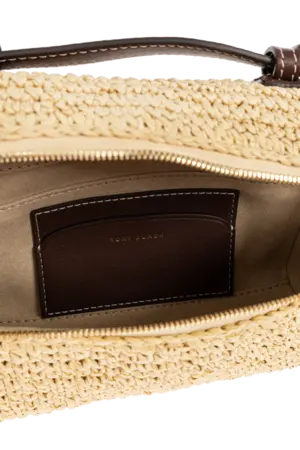 Tory Burch Straw Slim Handbag
