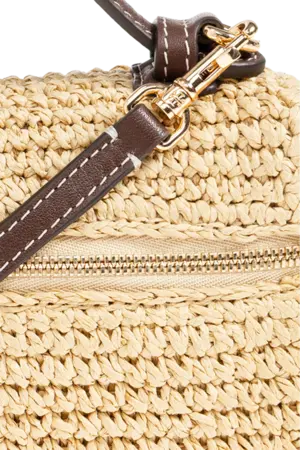 Tory Burch Straw Slim Handbag