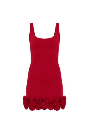 MAIÔ PARIS Bodycon Mini Dress With Floral Appliqués