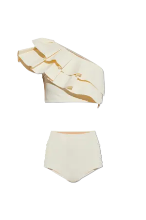MAIÔ PARIS Orsay Two-piece Swimsuit - Cream
