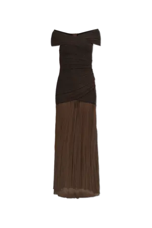 Balmain Ribbed Evening Dresses