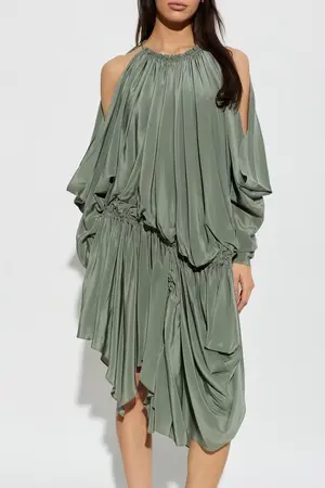 Balmain Sleeveless Silk Dress