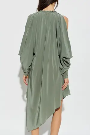 Balmain Sleeveless Silk Dress