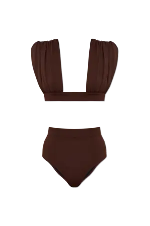 MAIÔ PARIS Monceau Two-piece Swimsuit - Brown