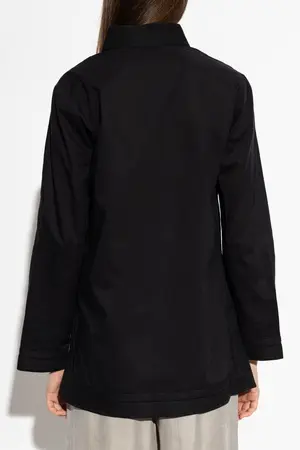 Tory Burch Stand-up Collar Shirt - Black