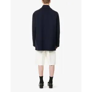 Bottega Veneta Oversized Double-cashmere Caban Coat
