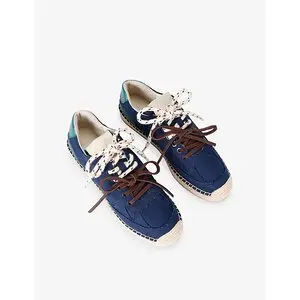 Kurt Geiger Kurt Espadrille Woven Trainers