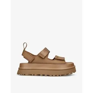 UGG Goldenglow Woven Sandals - Brown