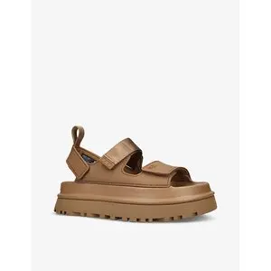 UGG Goldenglow Woven Sandals - Brown