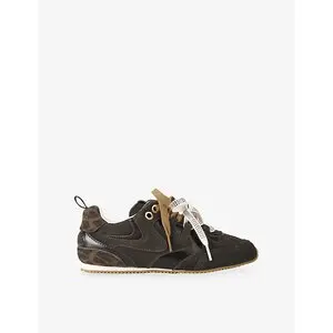 Kurt Geiger K Slim Suede Trainers