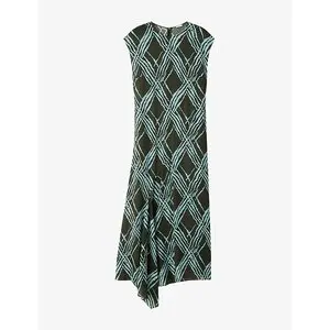 JOSEPH Lauri Checked Maxi Dress