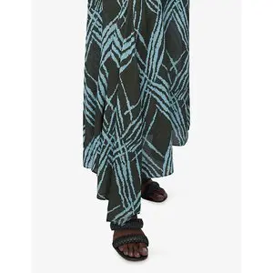 JOSEPH Lauri Checked Maxi Dress