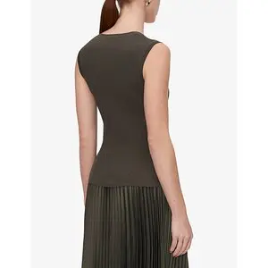 JOSEPH Alaou Ribbed Knitted Tank Top