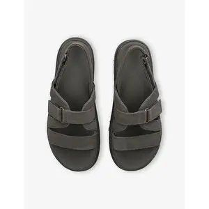 UGG Goldenstar Gleam Suede Sandals - Grey/dark