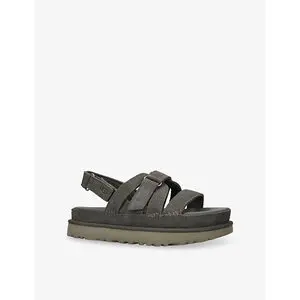 UGG Goldenstar Gleam Suede Sandals - Grey/dark
