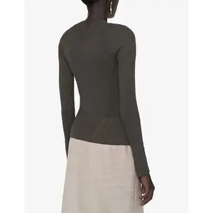 JOSEPH Harti V-neck Knitted Top