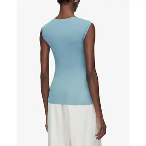 JOSEPH Alaou Ribbed Knitted Tank Top