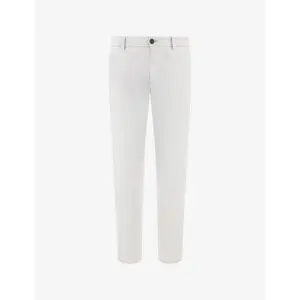 Boggi Milano Straight Regular-fit Stretch Cotton-blend Trousers