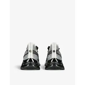 Steve Madden Rhinestone-embellished Chunky Sole Trainers