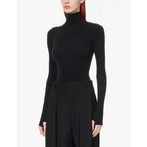 Commando Ballet Thumbhole-detail Stretch-woven Body