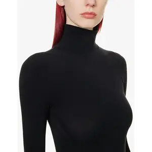 Commando Ballet Thumbhole-detail Stretch-woven Body