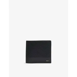 BOSS Emed 4-card Slot Leather Wallet - Black