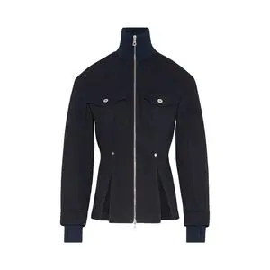 Women's Zip Up Button Jackets