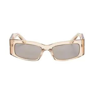 Balenciaga Paper Rectangle Sunglasses - Black