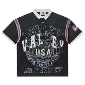 VALE FOREVER Rugby Shirt - Black