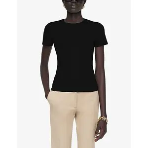 JOSEPH Livia Short-sleeved Cotton-jersey T-shirt