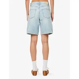 Paige Faye High-rise Denim Shorts