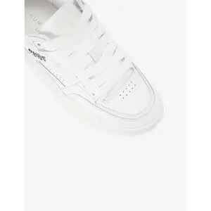Kurt Geiger Hatton Leather Trainers - White