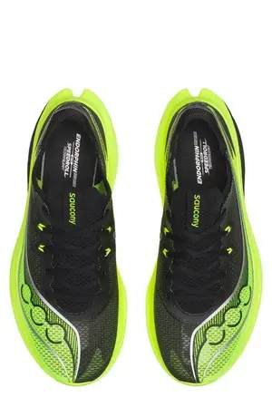 Saucony Endorphin Pro 5 Racing Shoe - Citron/black
