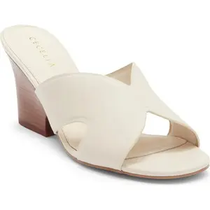 CECILIA NEW YORK Faye Wedge Slide Sandal - Bone