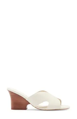 CECILIA NEW YORK Faye Wedge Slide Sandal - Bone