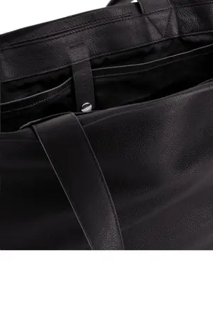 Vince Slim Lassen Leather Tote