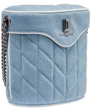 Karl Lagerfeld Paris Lafayette Denim Bucket Bag