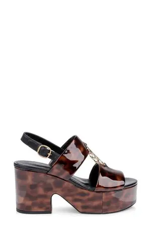 CLERAE Coraj Platform Sandal - Tortoise