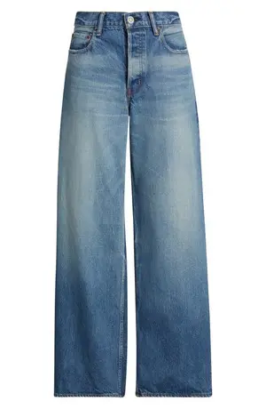 Moussy Vintage Phillipston High-waist Straight-leg Jeans