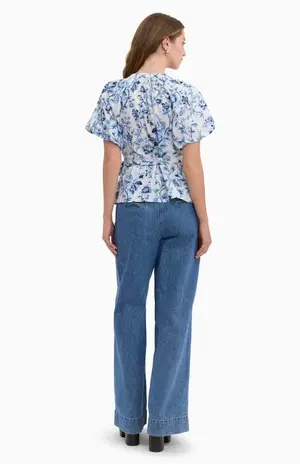 Rebecca Taylor Emelia Printed Blouse