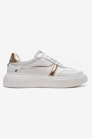 FOREVER & ALWAYS SHOES Ivara Leather Sneaker