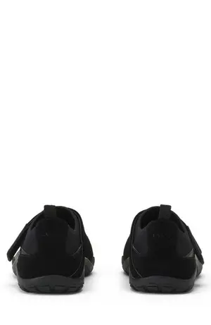 LANVIN Lnv1 Knit And Suede Sneakers - Black/black