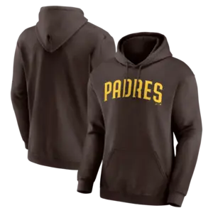 LOGO ATHLETIC San Diego Padres Wordmark Hoodie - Brown