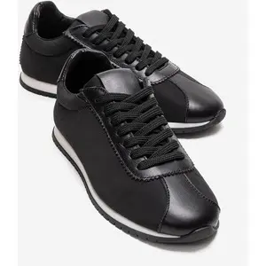 Women's Casual Black Sneakers