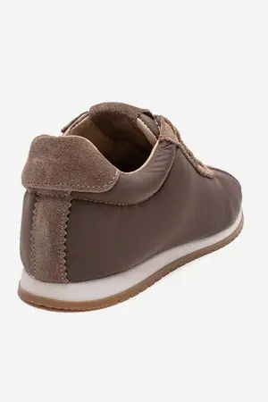 FOREVER & ALWAYS SHOES Unica Leather Sport Sneakers - Mink