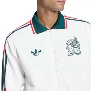 Adidas Mexico National Team 2026 Away Full-zip Anthem Jacket - White