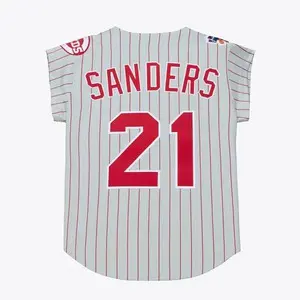 Mitchell & Ness Deion Sanders 1997 Cincinnati Reds Authentic Jersey